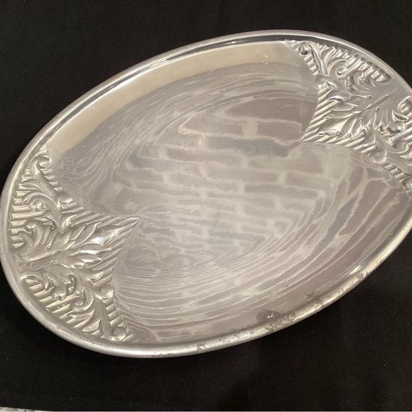 Lenox | Dining | Lenox Large Pewter Serving Tray Heavy Solid Nice See ...